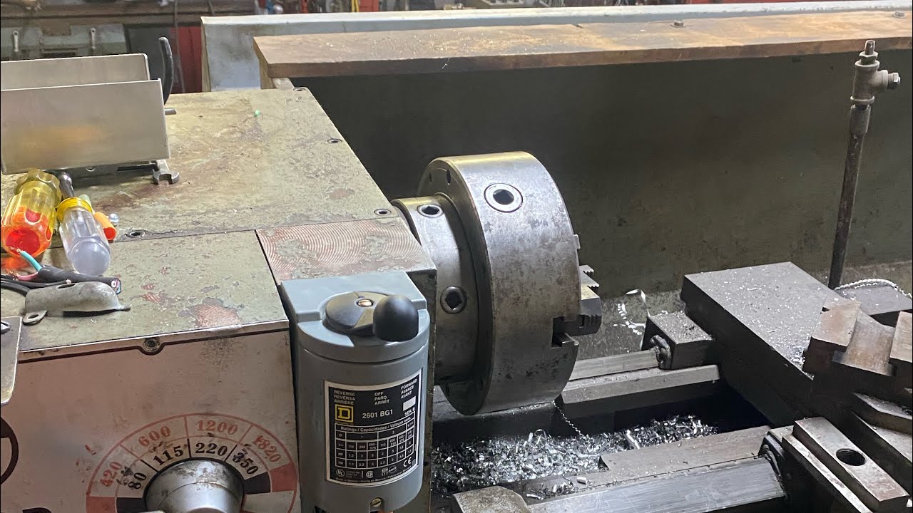 Repowering the Tida lathe from 3 phase to single phase part 5, all ...