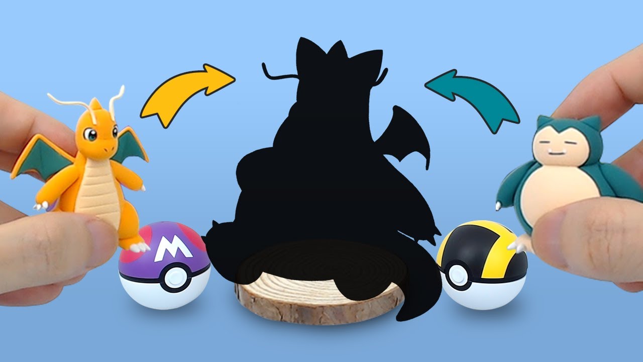 Pokémon FUSION Clay Art [ Snorlax x Dragonite ] - YouTube