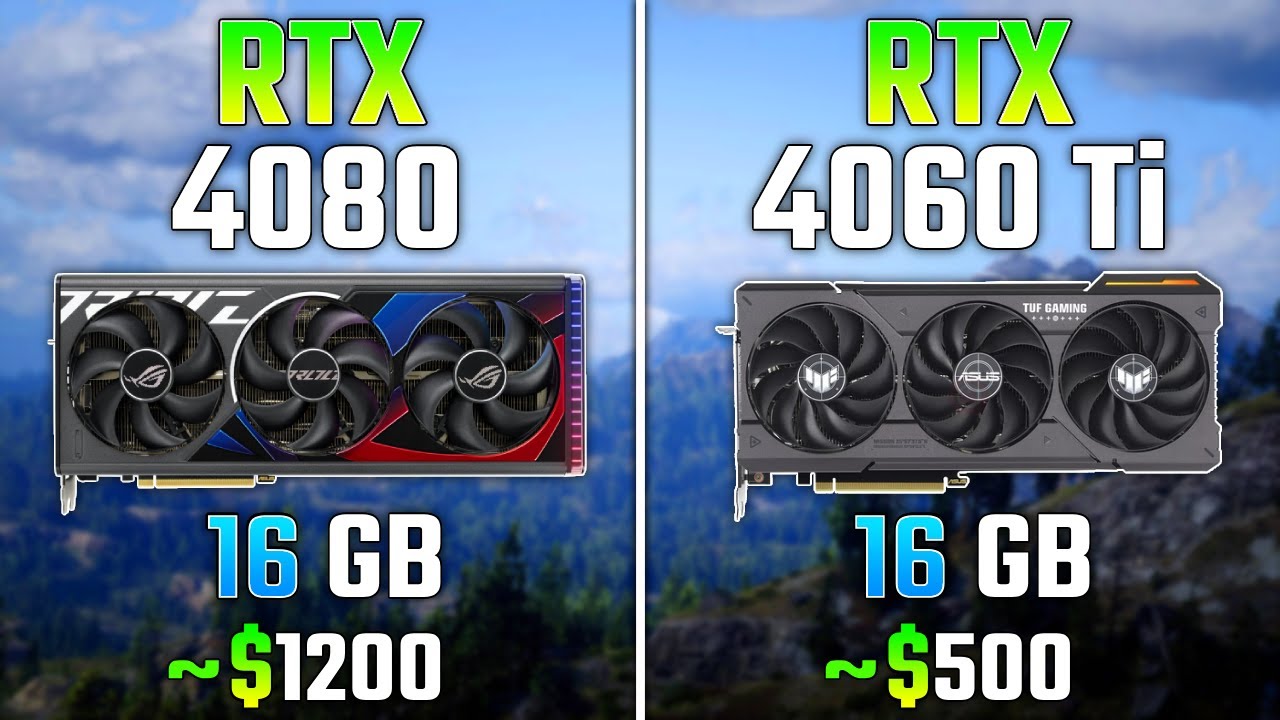 RTX 4080 vs RTX 4060 Ti | Test in 7 Games - YouTube