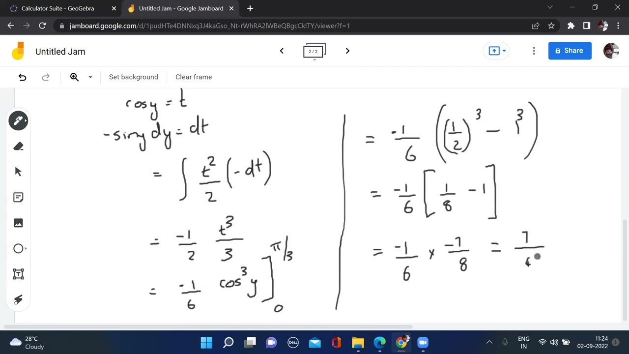 S2 Statistics Double Integral 1 - YouTube