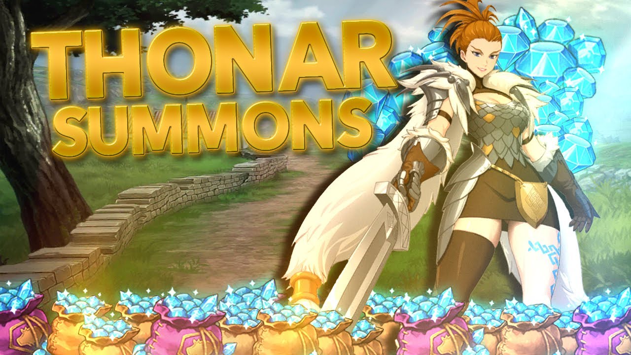 Summoning for Wolf Master Thonar | Seven Deadly Sins: Grand Cross - YouTube