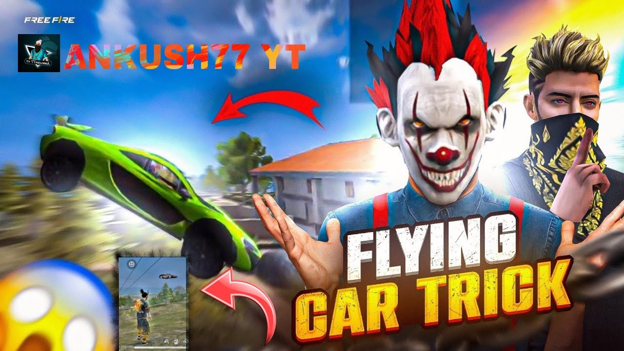 FLYING CAR IN BERMUDA🤯 | FREE FIRE NEW FLYING CAR MAP CODE | ANKUSH77 YT - YouTube