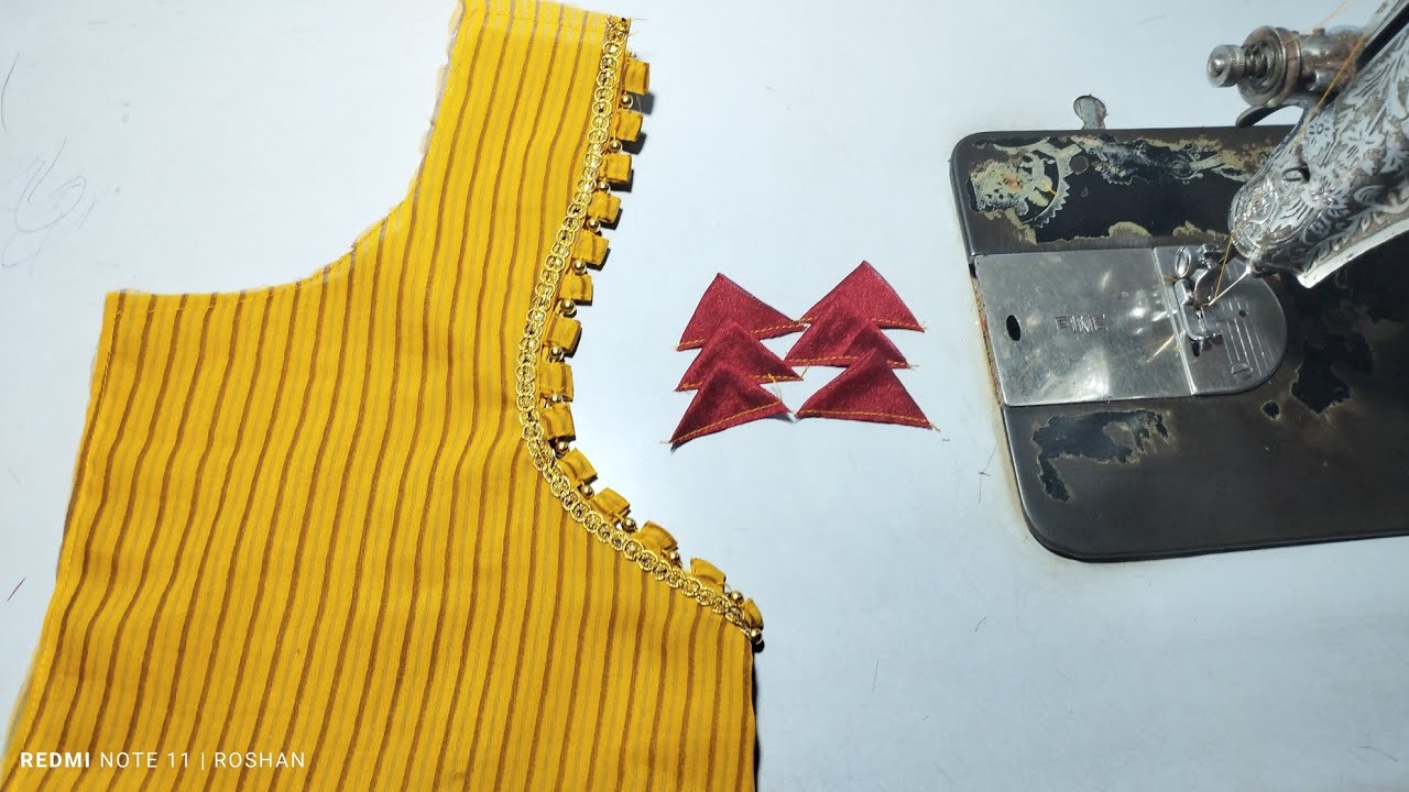 Blouse Design Cutting And Stitching || Simple Blouse Design || Back ...