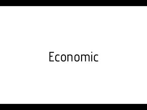 How to pronounce Economic / Economic pronunciation - YouTube