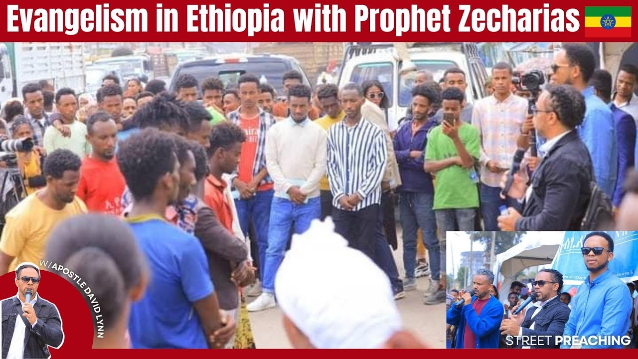 Ethiopian Street Evangelism |w/ Apostle David Lynn and Prophet ...