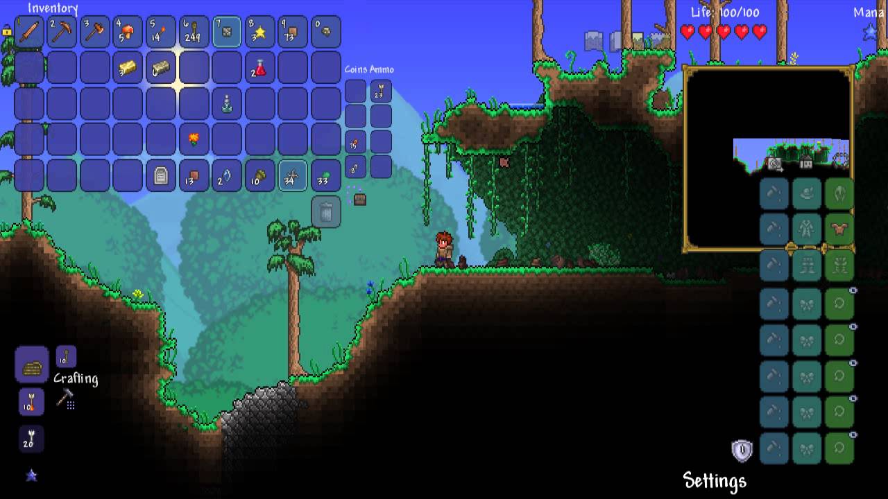 TERRARIA 1 - EPIC CACTUS ARMOR - YouTube