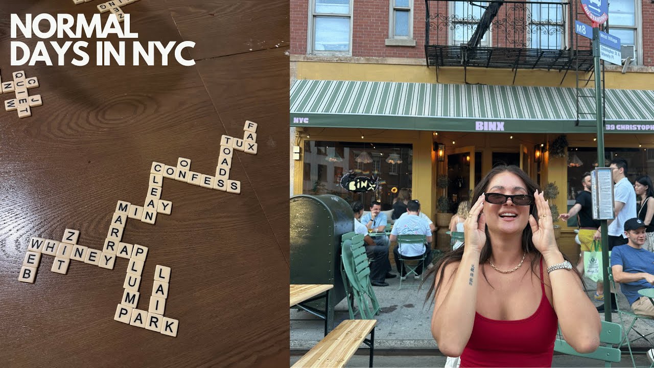 A very normal day living in New York 🍎 - YouTube