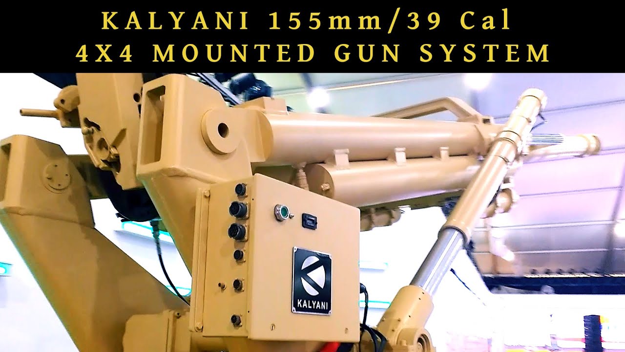 Kalyani 155mm 39 Cal Mounted Gun System MGS Artillery | #shorts - YouTube