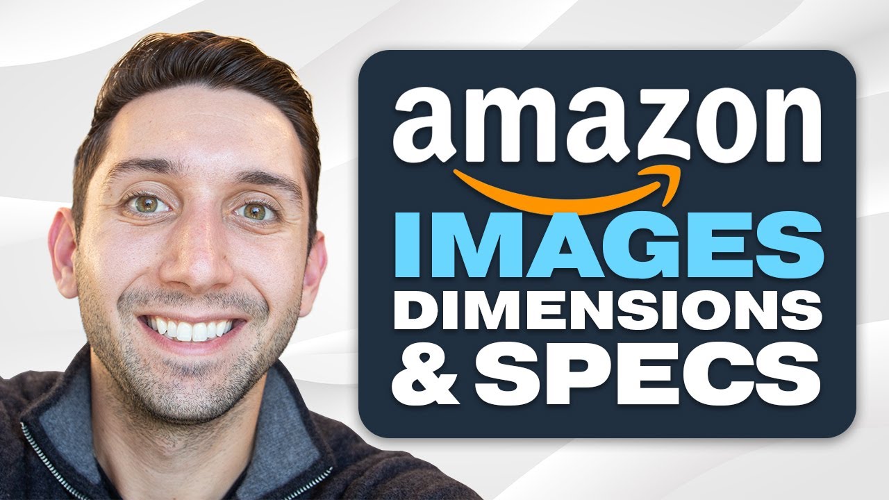 Dimensions & Specs for Amazon listing images - YouTube