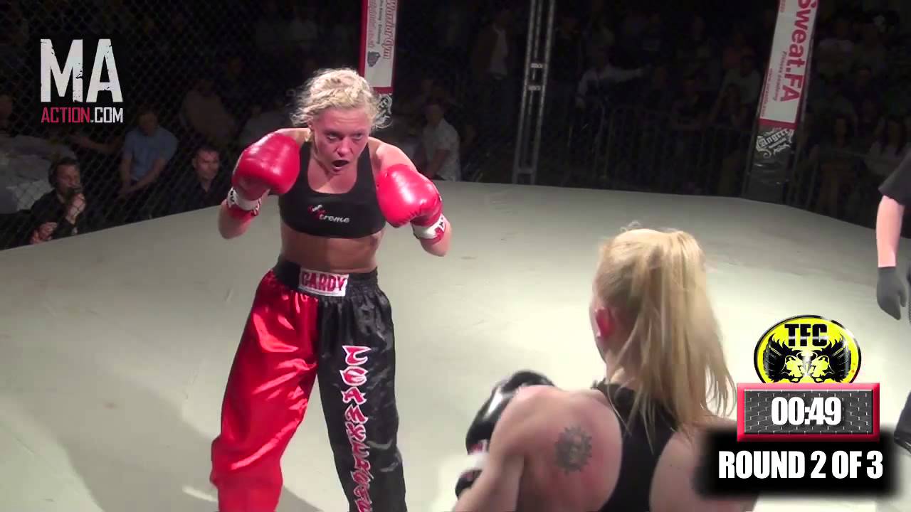 TOTAL FULL CONTACT: Zoe Card vs Zoe Hackwood (KB) - YouTube