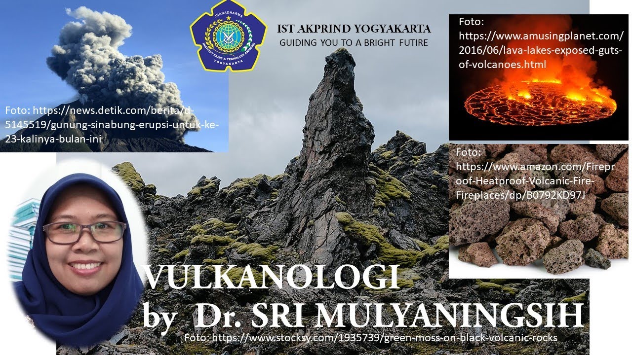 PERTEMUAN KETIGA KULIAH VULKANOLOGI: TIPE GUNUNG API - YouTube