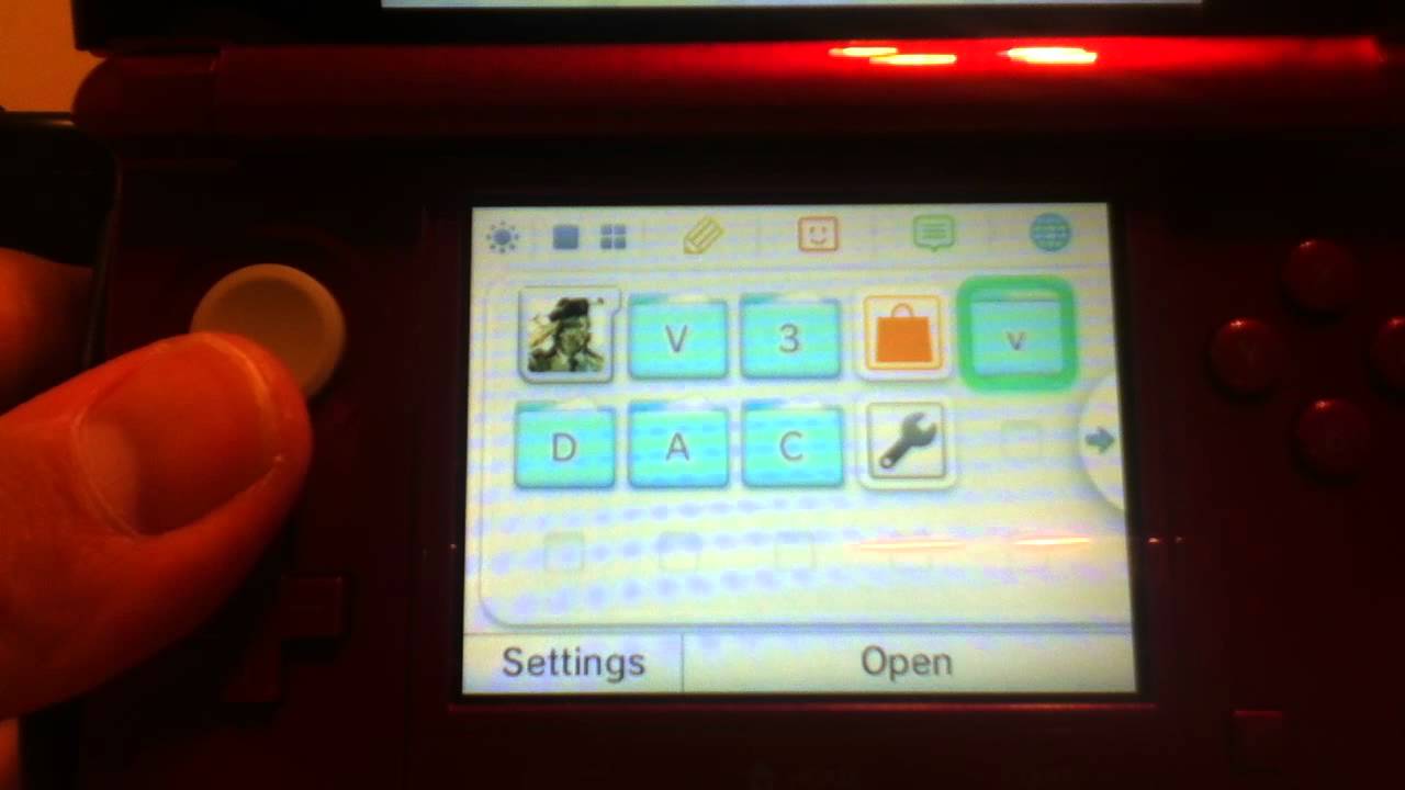 How to create folders on 3DS - YouTube