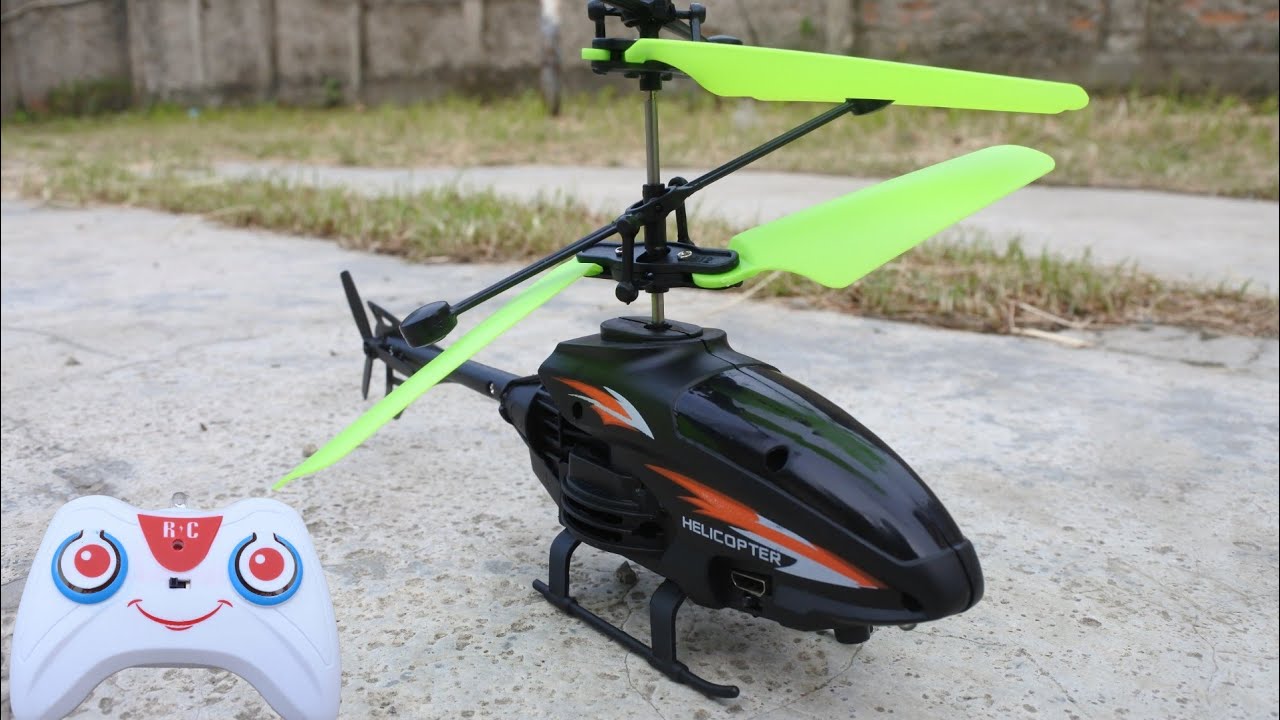 Unboxing New Exceed RC Helicopter Green Color - YouTube