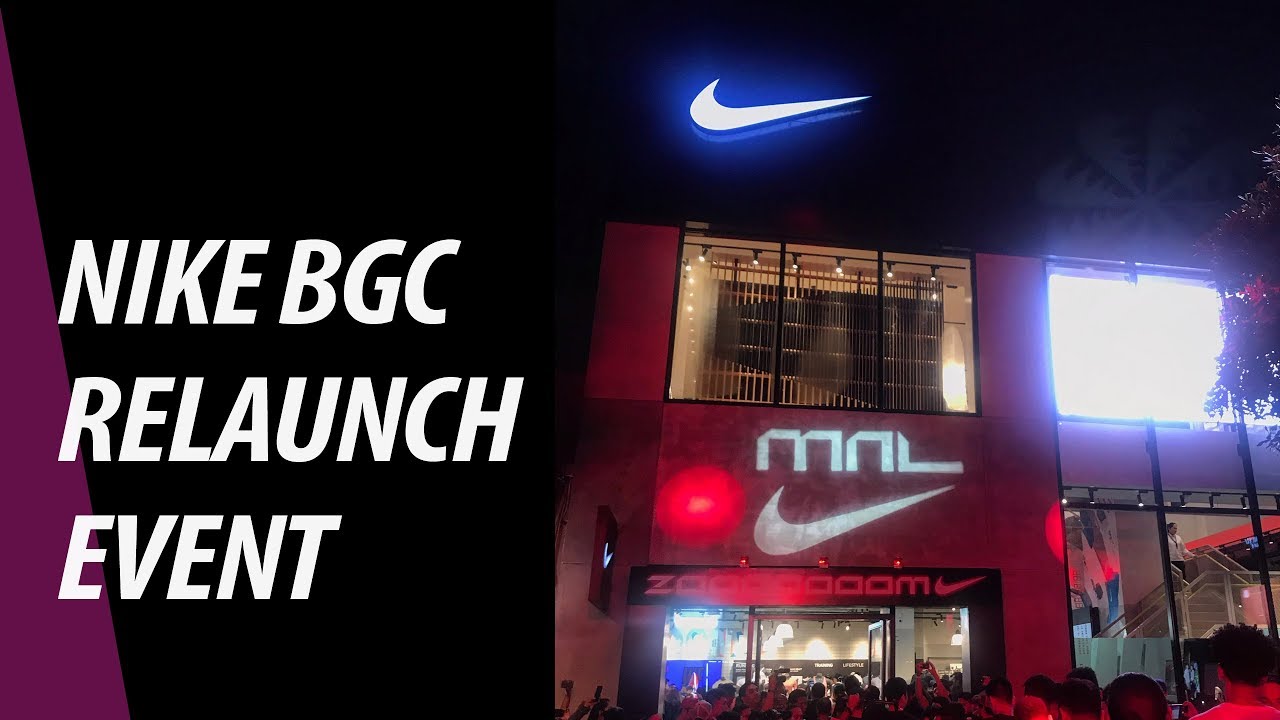 Nike BGC Relaunch - YouTube