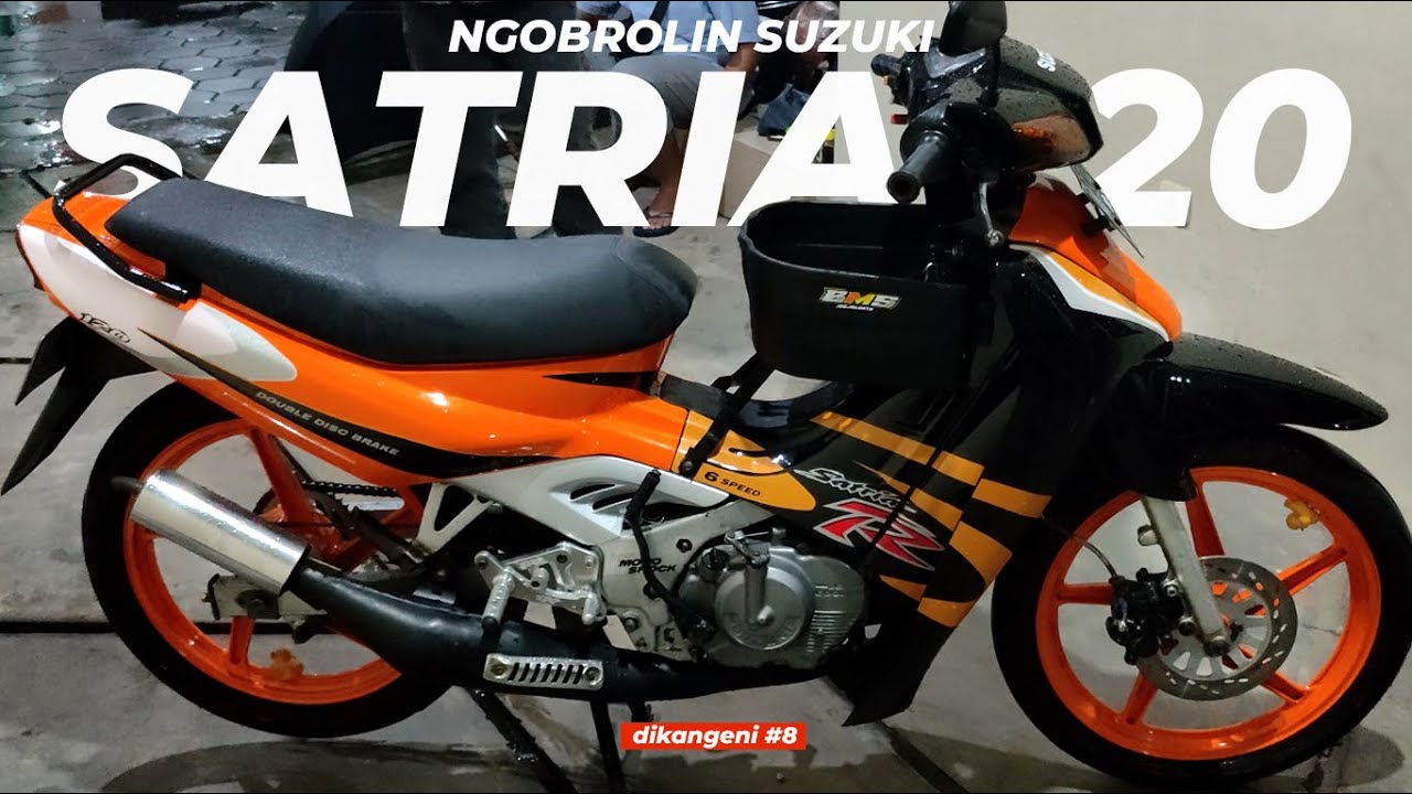 SUZUKI SATRIA R 120 - Boros Gak Masalah Yang Penting Kenceng - YouTube