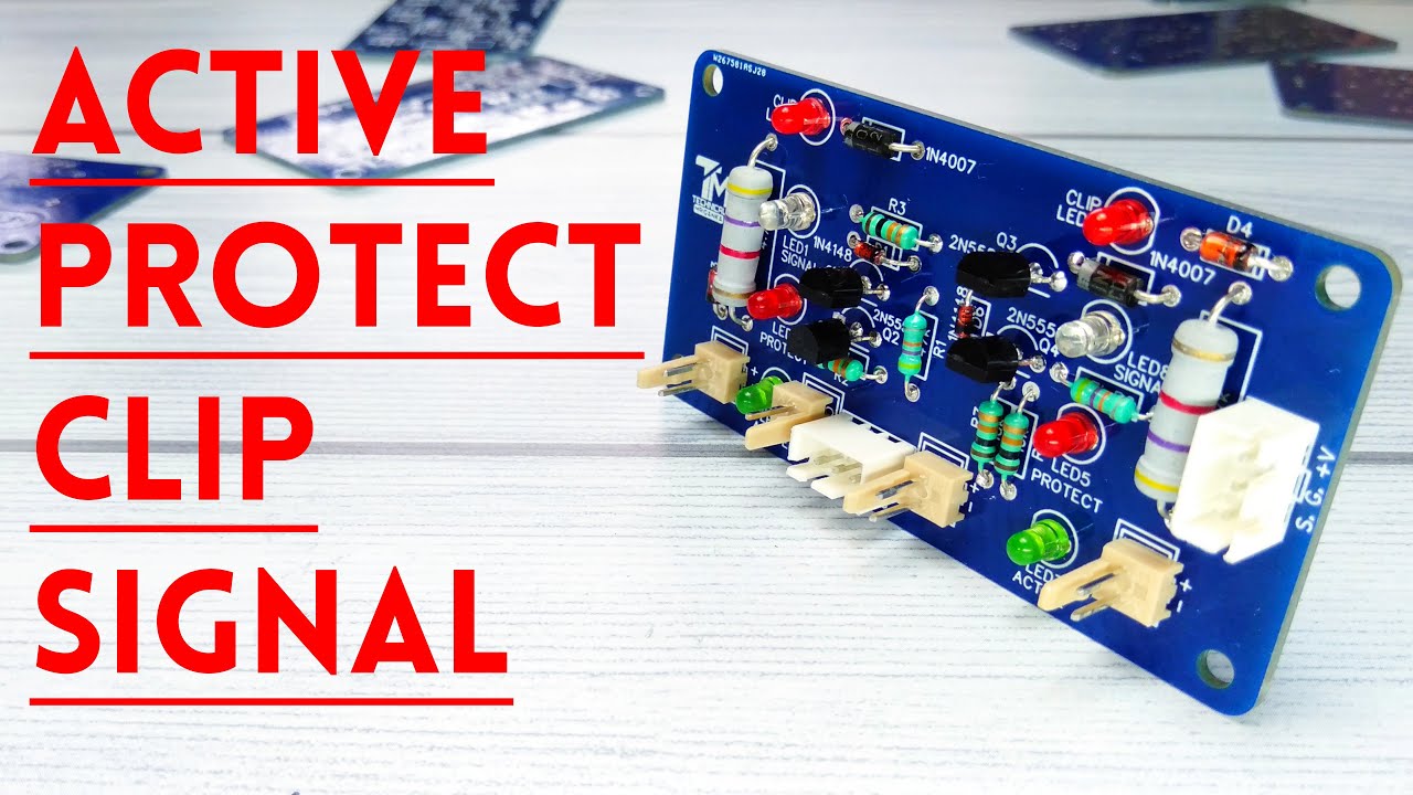 DIY Active, Protect, Clip, Signal indicator. - YouTube