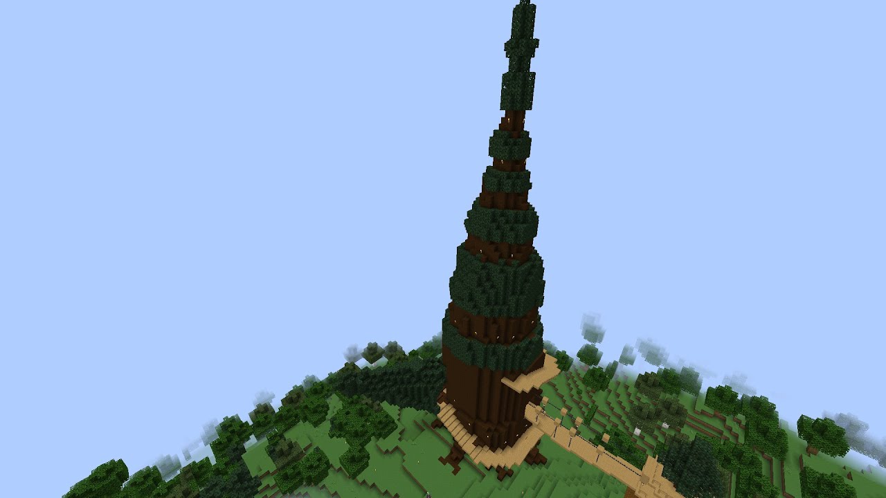 TOUR around MINECRAFT SERVER - YouTube