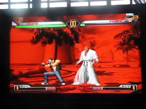 KOF 98 UM EX Geese Moves - YouTube