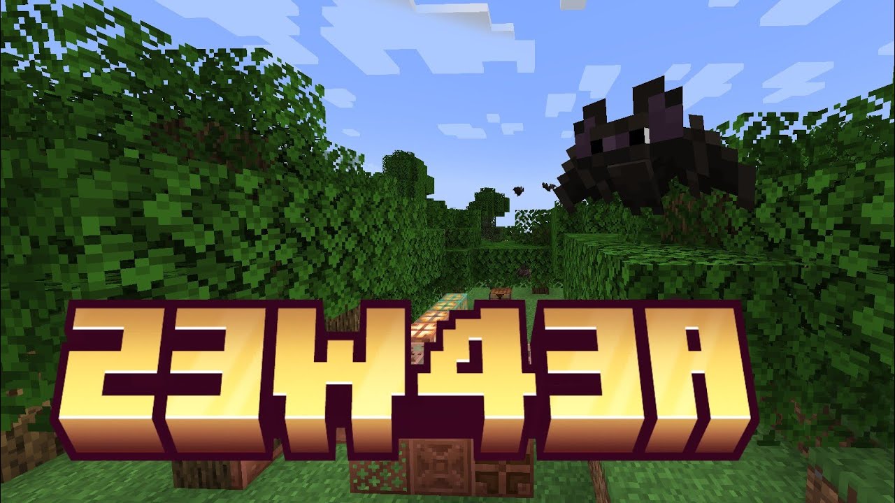 Minecraft 1.21 Snapshot 23w43a - NEW BATS DESIGN! So Cute! - YouTube