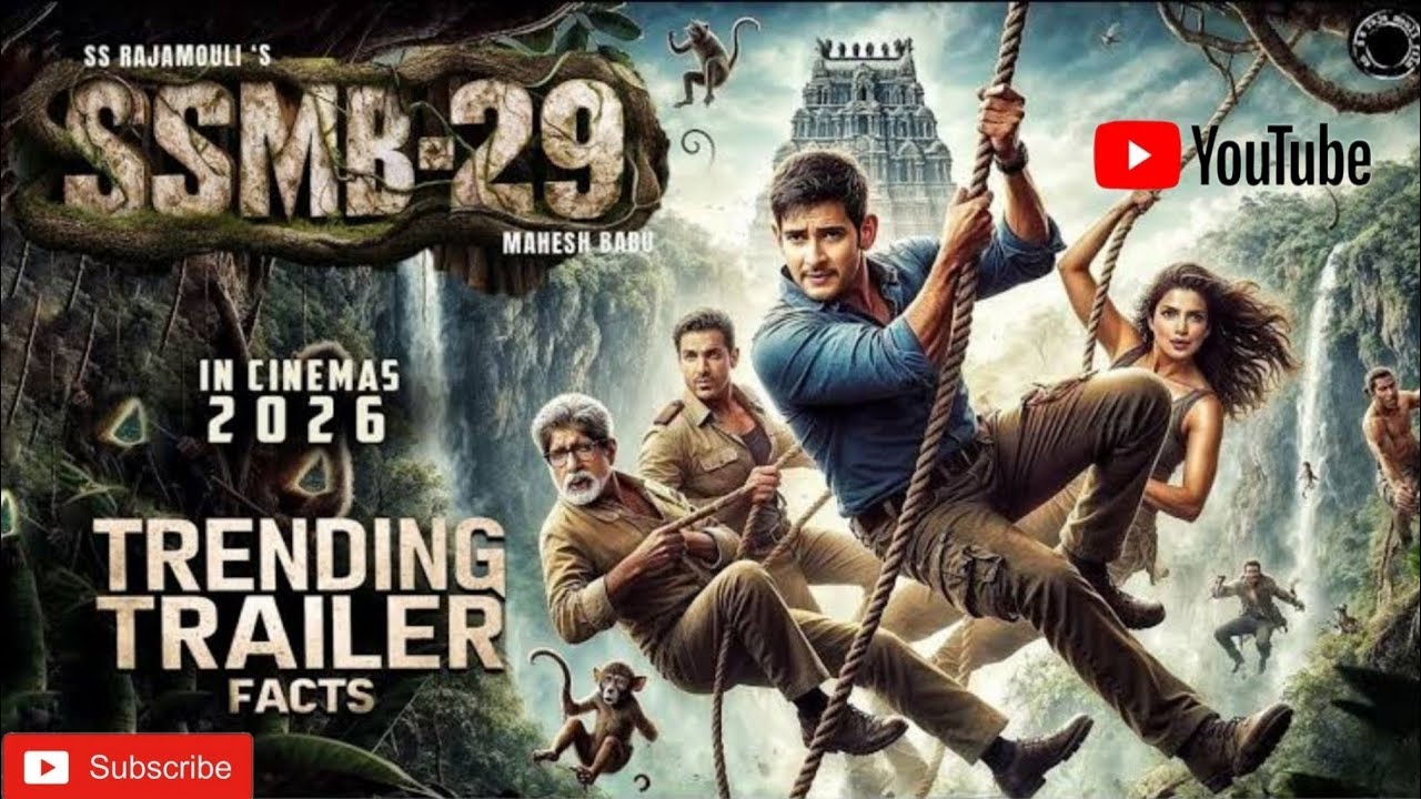 SSMB29- Mahesh babu Movie Trailer l comming soon l Priyanka Chopra l southindian movie - YouTube