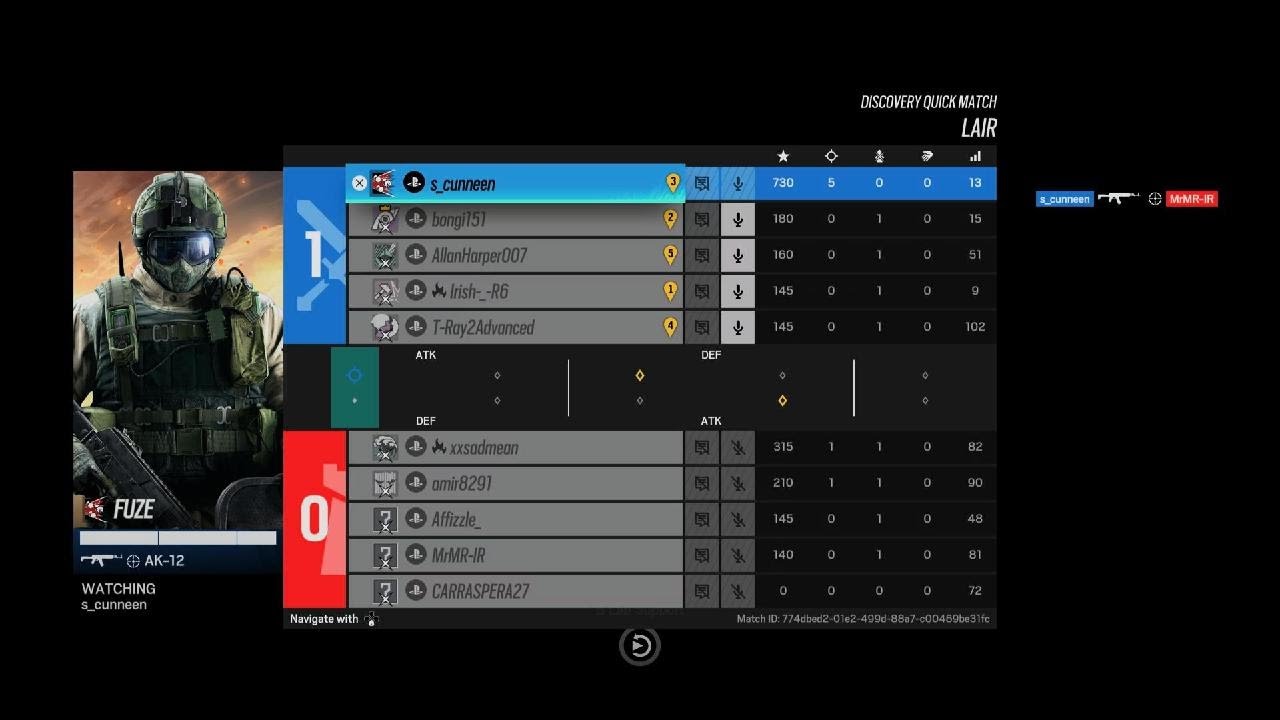 Tom Clancy's Rainbow Six Siege_Fuze Ace on Lair - YouTube