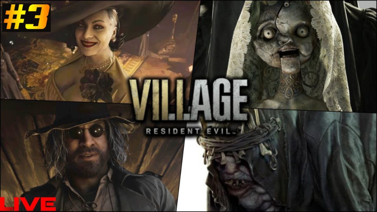 🔴 Live Resident Evil 8 Village | DEFEATING ALL THE REMAINING 3 LORDS ...