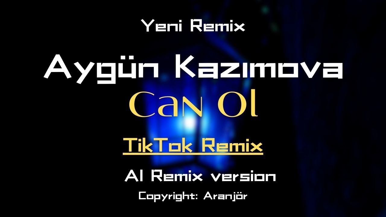 Aygün Kazımova - Can Ol | Remix | AI Cover by Aranjor #hit #yapayzeka # ...