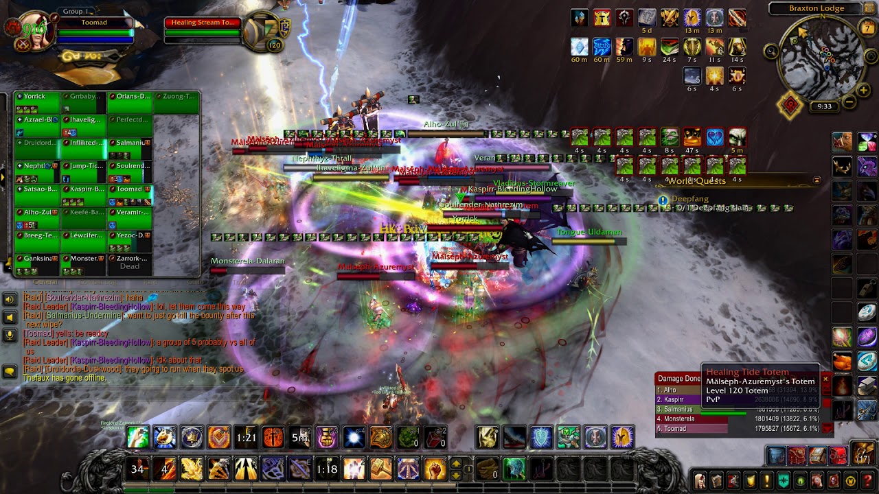 World Of Warcraft - Putting a Giant Multiboxer out to pasture - YouTube
