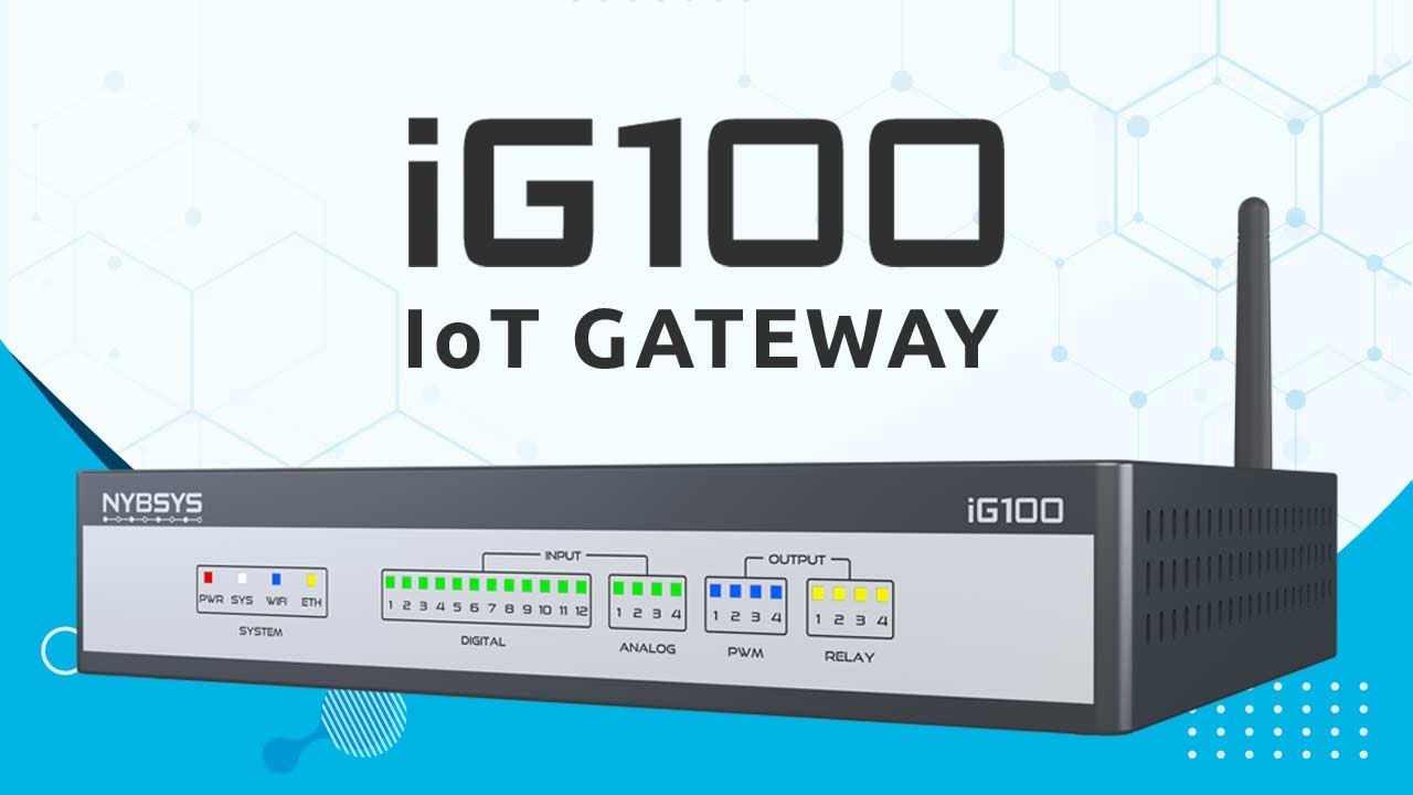 iG100 Intelligent IoT Gateway - YouTube