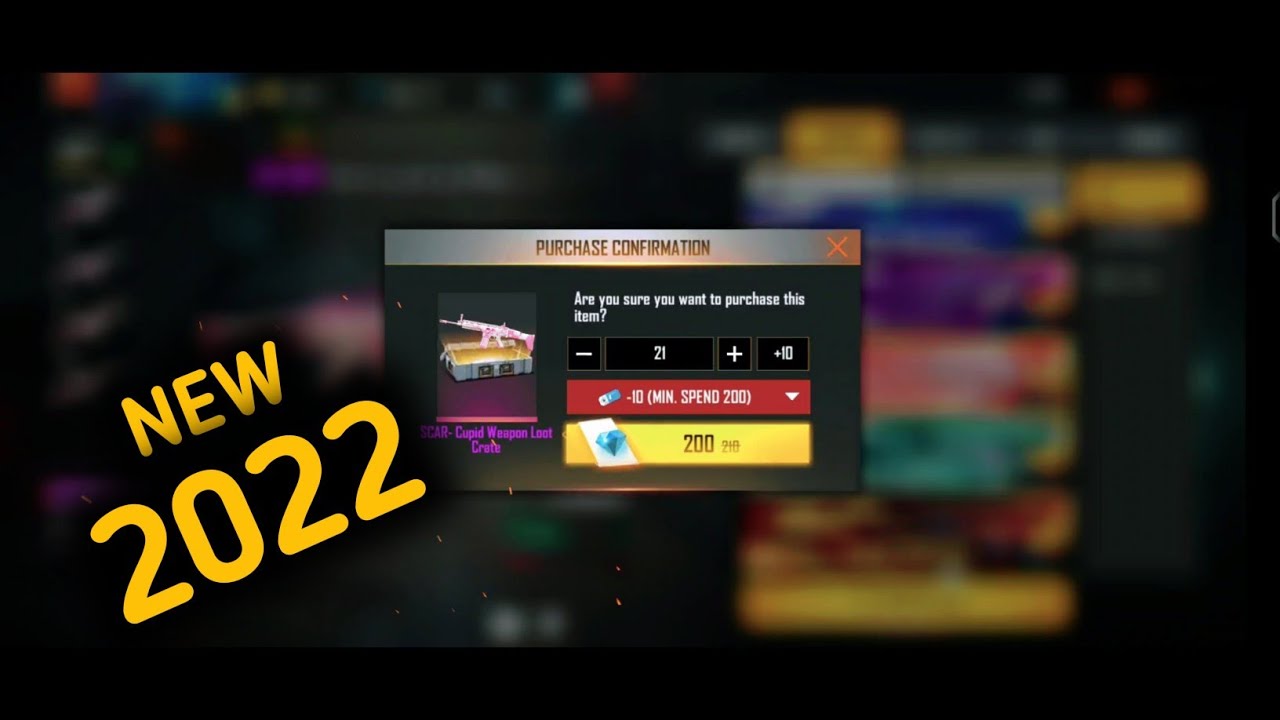 Cupid Scar Create Box Open 🧐 New 2022 - YouTube