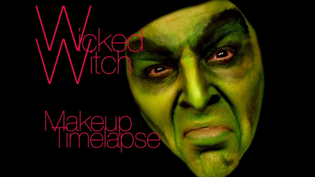 Wizard of Oz Wicked Witch Makeup Timelapse - YouTube