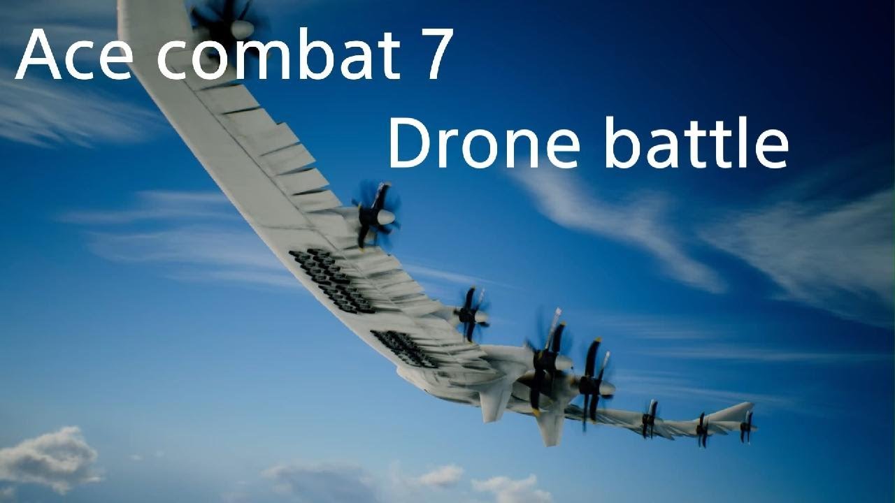 ACE COMBAT 7: Drone battle #f16 #f16c #drones #airforce - YouTube