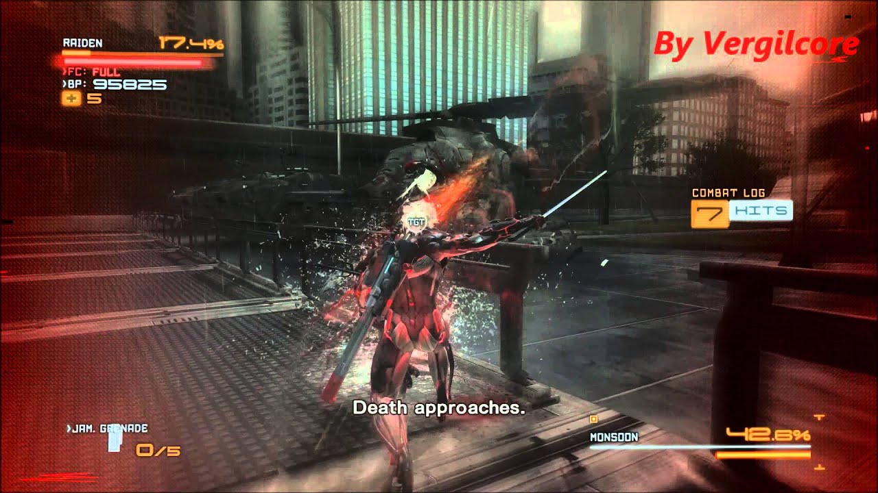 Metal Gear Rising Raiden vs Monsoon HD - YouTube