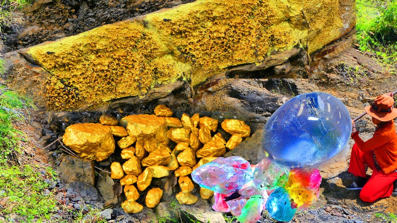 We dug gold into the vast sea and found that they contained pearls ...