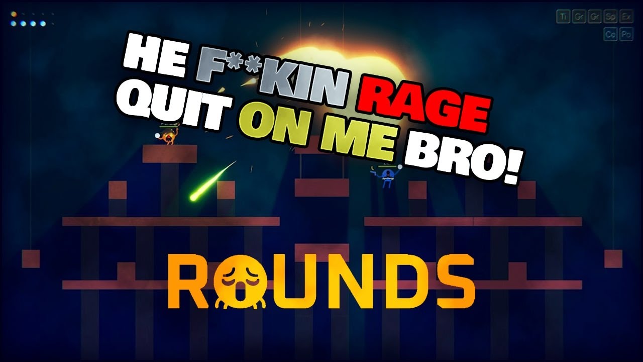 Rounds 1v1! THIS GUY RAGE QUIT ON ME - Hilarious Gameplay - YouTube