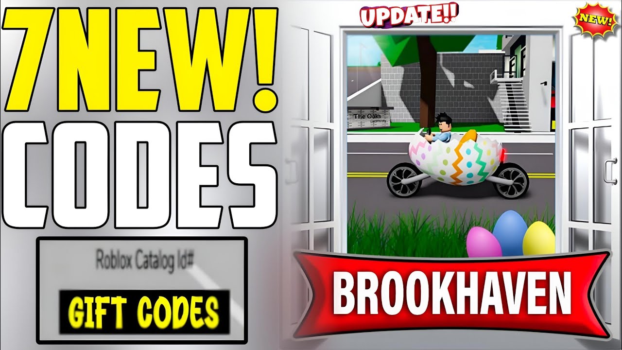 ⚠️UPDATE CODES!⚠️CODES FOR BROOKHAVEN IN 2025 - ROBLOX BROOKHAVEN RP ...
