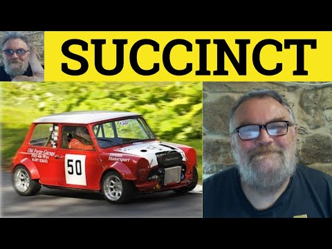 🔵 Succinct Meaning - Succinct Examples - Define Succinct - CAE Vocabulary - Succinct in a Sentence