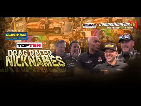 TOP TEN - THE TOP DRAG RACER NICKNAMES - YouTube