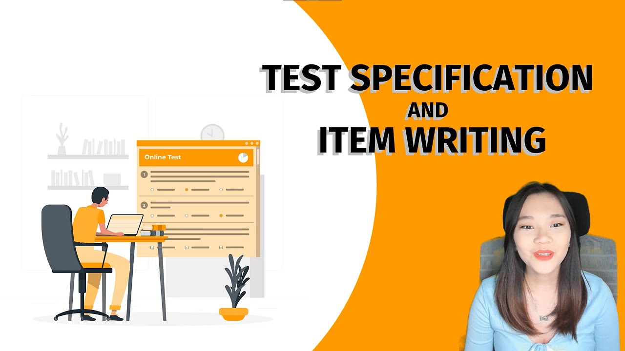 Test Specification and Item Writing - YouTube
