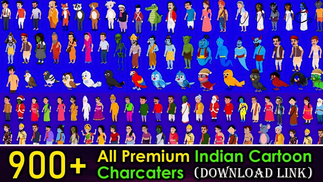 Easy Steps to Download Your Favorite Cartoon Characters - YouTube