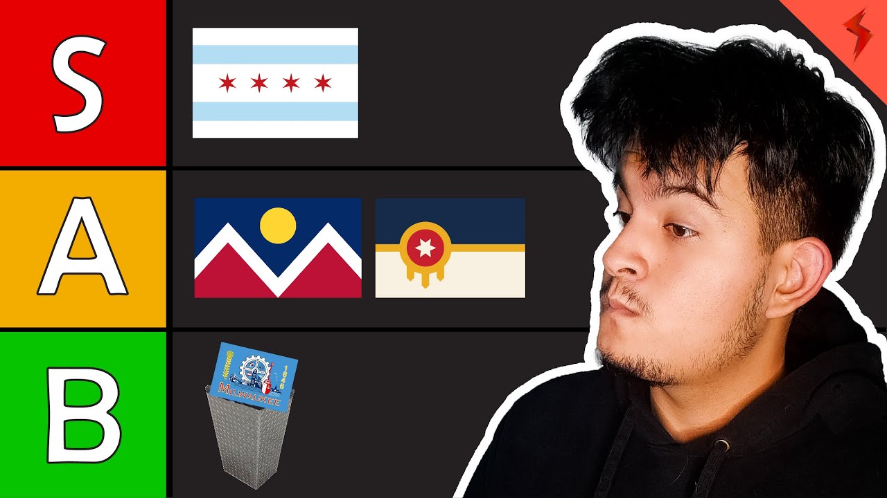 DESIGNER RANKS AMERICAN CITY FLAGS - YouTube