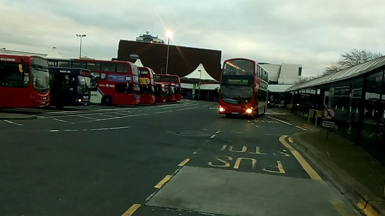 Gemini nxwm red and white bus route 48A Bearwood fleet number 4515 ...