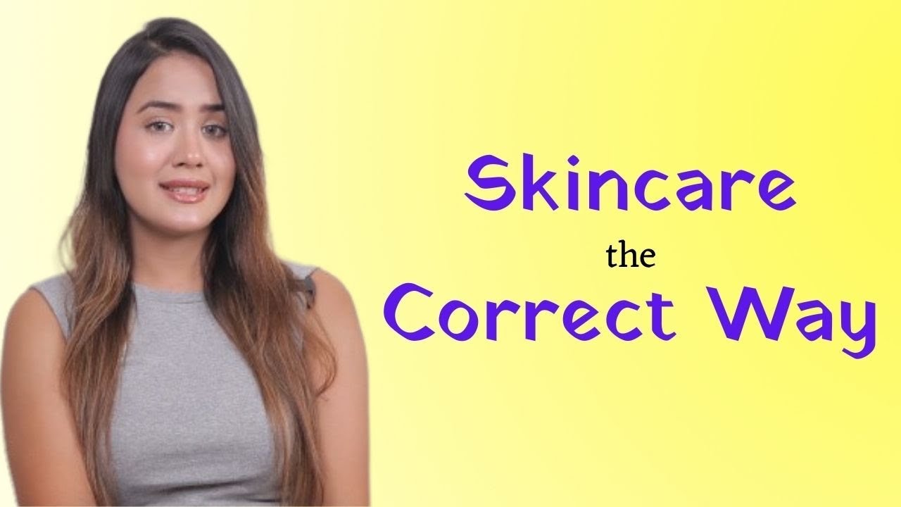 How To Layer Skincare The Correct Way - YouTube