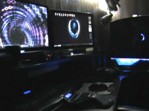 Gaming Setup 2011, Alienware, Logitech G-series and PS3 - YouTube