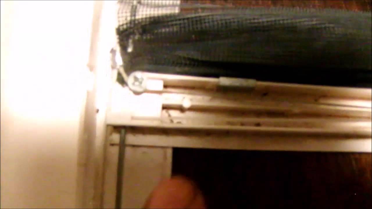 Dometic Seitz Heki Hatch screen repair - YouTube