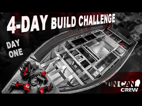 4-Day Boat Build Challenge - Day One. tbnation - YouTube