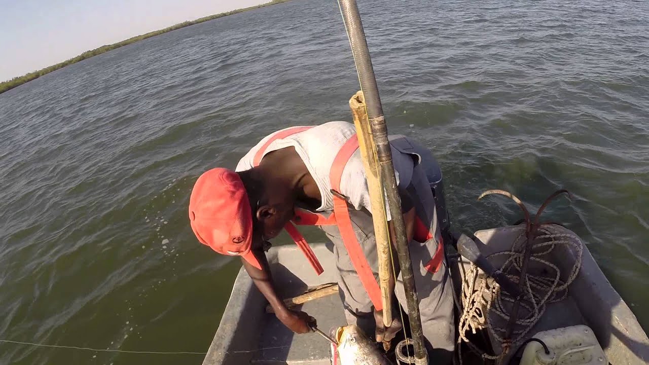 fishing peche capitaine senegal - YouTube