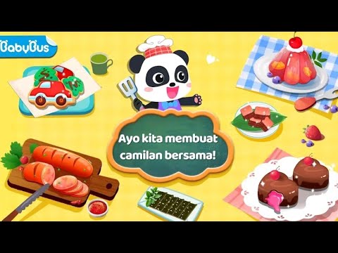 Pabrik cemilan panda kecil | Bantu panda kecil membuat cemilan ...