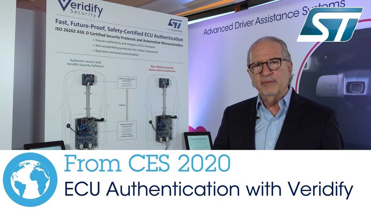 From CES 2020: ECU Authentication with Veridify Security - YouTube