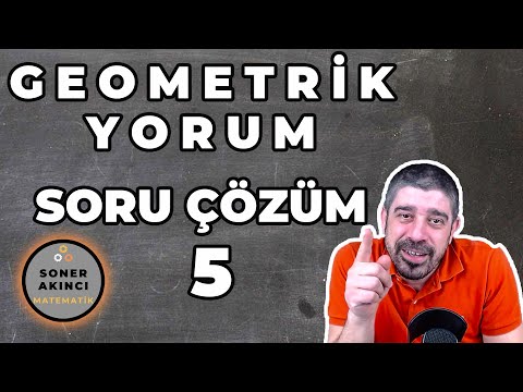 TÜREV - GEOMETRİK YORUM  | SORU ÇÖZÜM DERS 5